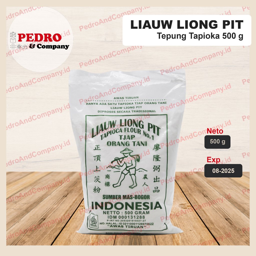 Jual Liauw liong pit sagu tani / tapioca flour 500 gram - asli | Shopee ...
