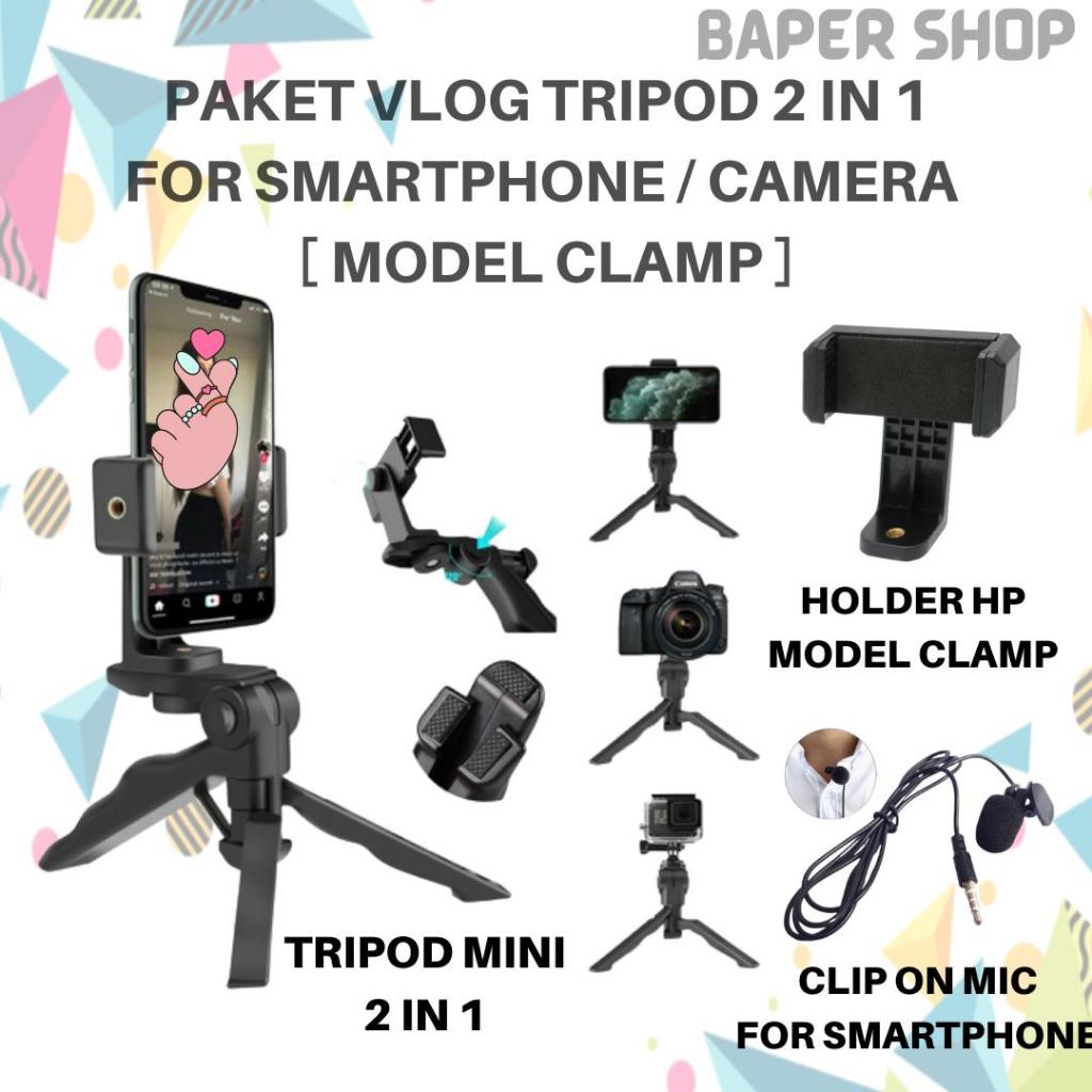 Jual Paket Vlog HP Vlogger Vlogging Smartphone Tripod Streaming ...