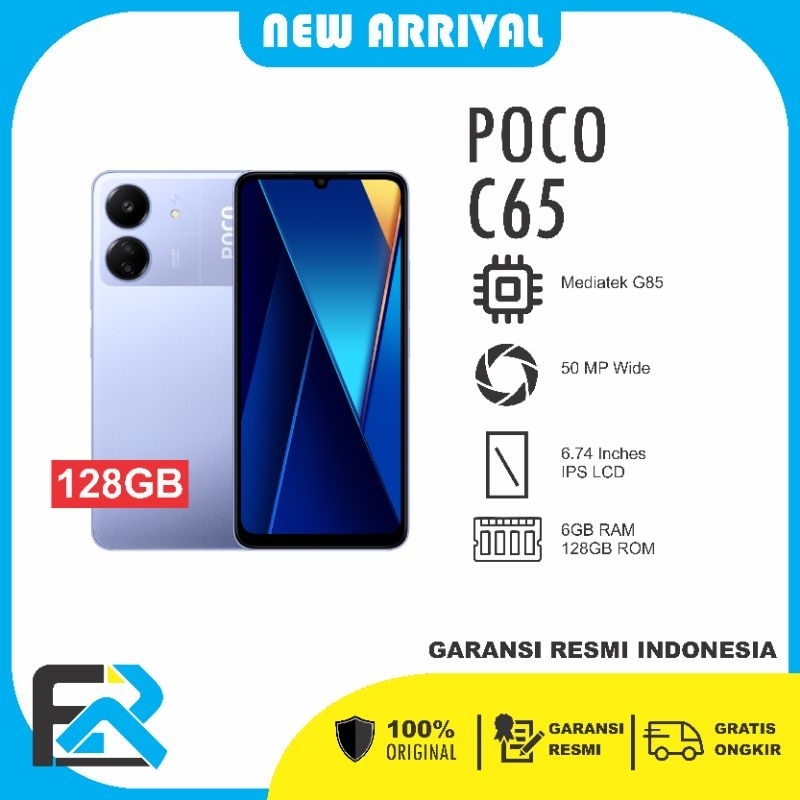 Jual Poco C65 6/128 Garansi Resmi | Shopee Indonesia