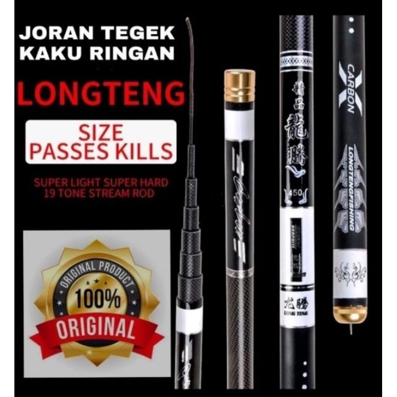 Jual Tegek Carbon Longteng 270,360,450,540,630(Kaku) | Shopee Indonesia