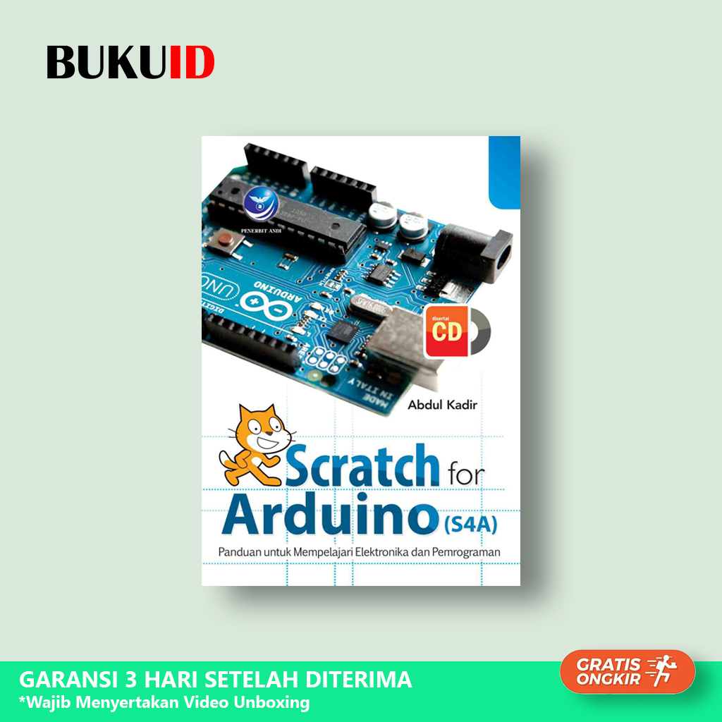 Jual Buku Scratch For Arduino (S4A), Panduan Untuk Mempelajari Elektronika Dan Pemrograman+cd ...