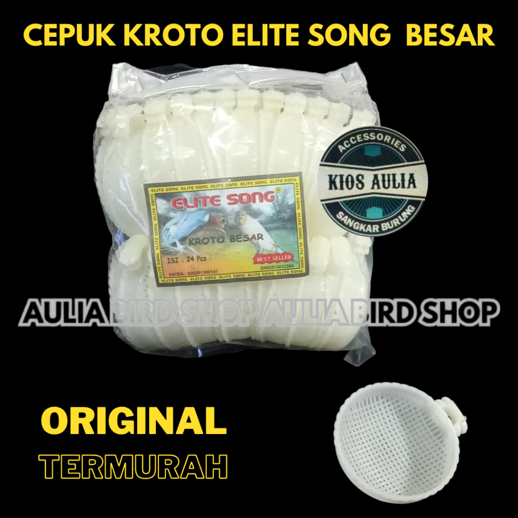 Jual CEPUK KROTO BESAR ELITE ELITE SONG TEMPAT WADAH KROTO PLASTIK 1 ...