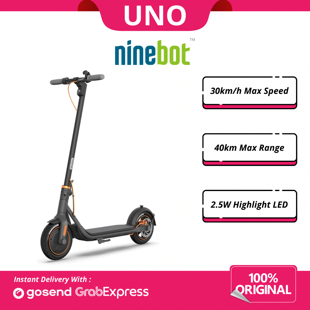 Jual Ninebot Segway F25 / F30 / F40 Segway Electric Scooter | Shopee ...