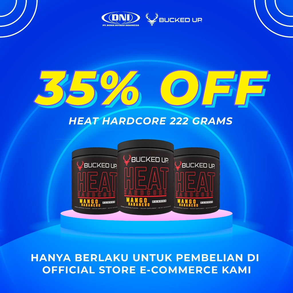 Jual HEAT HARDCORE 227 GRAMS (30 SERVING) | Shopee Indonesia