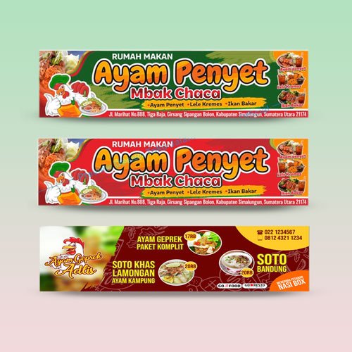Jual Digital Print Spanduk Bebas Desain Termurah Tasikmalaya | Shopee ...