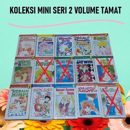 Jual KOLEKSI KOMIK MINI SERI 1-2 VOLUME TAMAT / TIARA / GREEN MEMORY ...