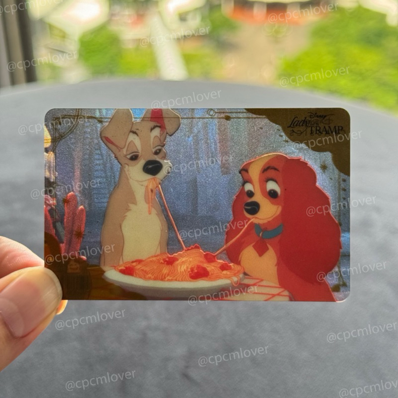Jual Dream Castle Disney Classic Lady and The Tramp Card Cow Play Cow ...