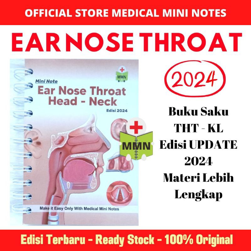 Jual Original Update | Medical Mini Notes edisi Ear Nose Throat / MMN ...