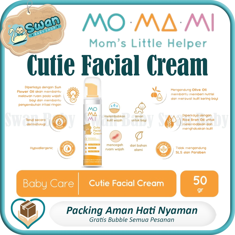 Jual Momami Cutie Facial Cream 50gr | Shopee Indonesia