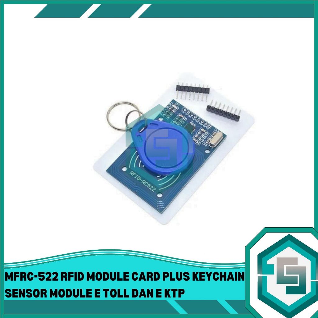 Jual MFRC-522 RFID CARD PLUS KEYCHAIN MODULE SENSOR SUPPORT E-TOLL DAN ...