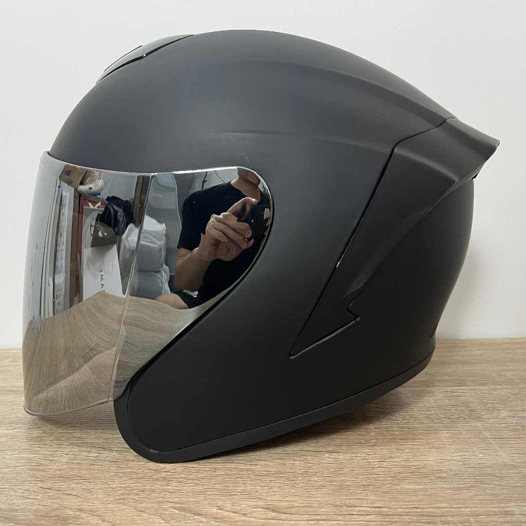 Jual Helm CRX AK-1 Hitam Doff - Polos Solid - Helmet Dewasa Helem SNI ...