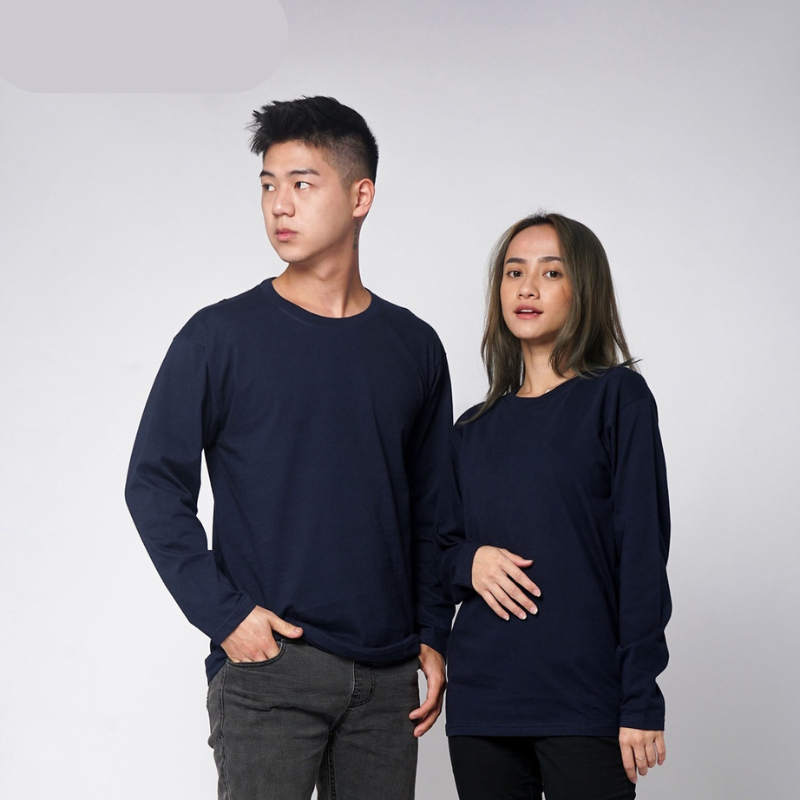 Jual Kaos Polos Lengan Panjang Catton Combed Premium - Kaos Pria Polos ... Jual Kaos Polos Lengan Panjang Catton Combed Premium - Kaos Pria Polos ...