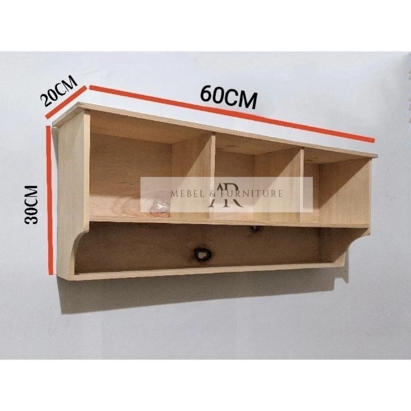 Jual Rak Dapur / Rak Dinding / Rak Bumbu / Kitchen Set Atas panjang ...