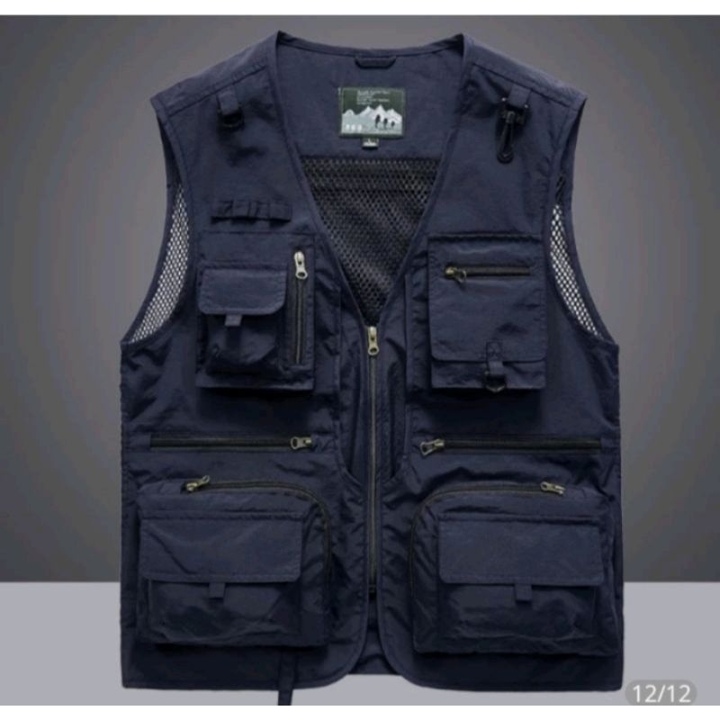 Jual Romoi pria / Rompi tactical / Rompi vest / rompi lapangan / rompi ...