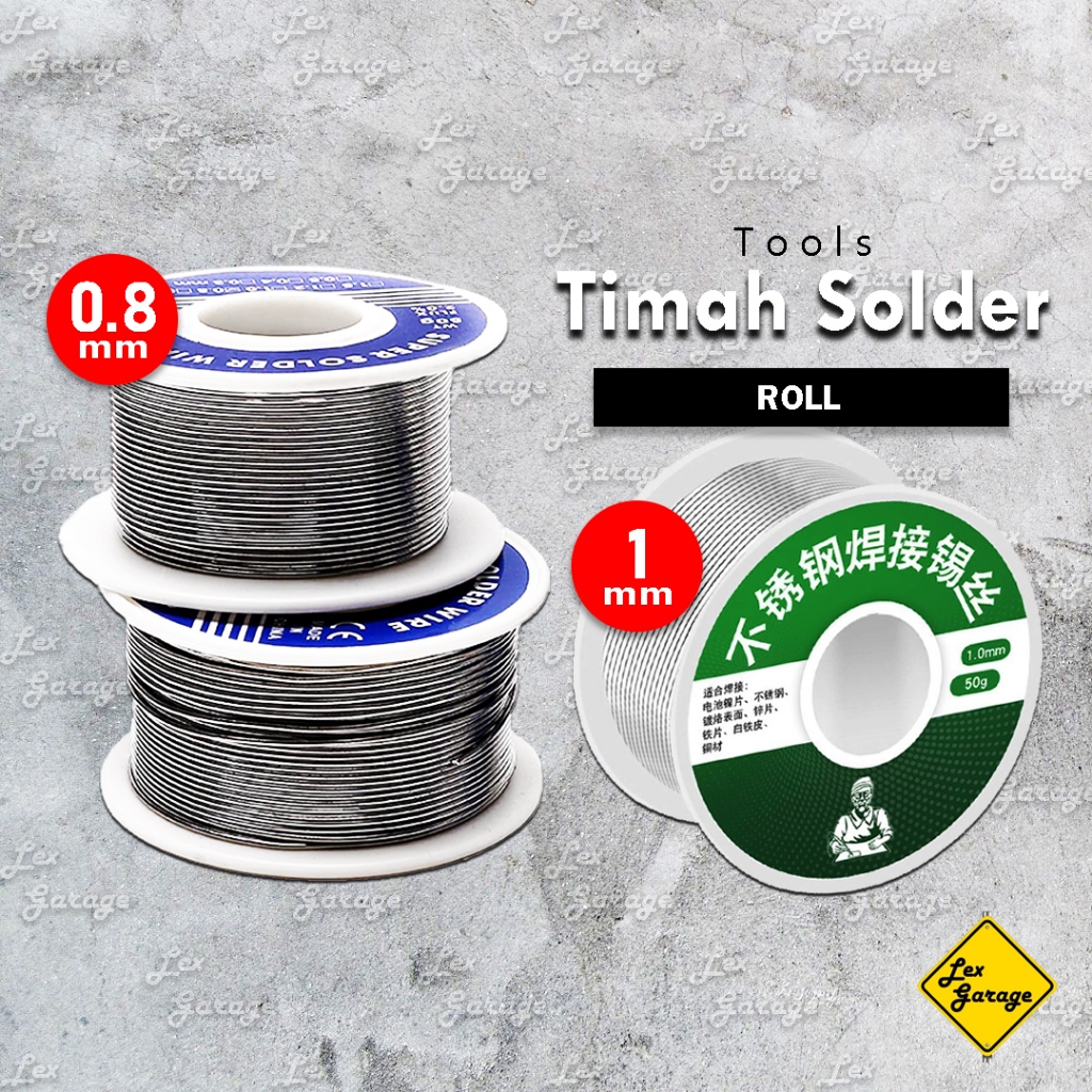Jual Timah Solder Wire Gulung 100 Gram | Shopee Indonesia