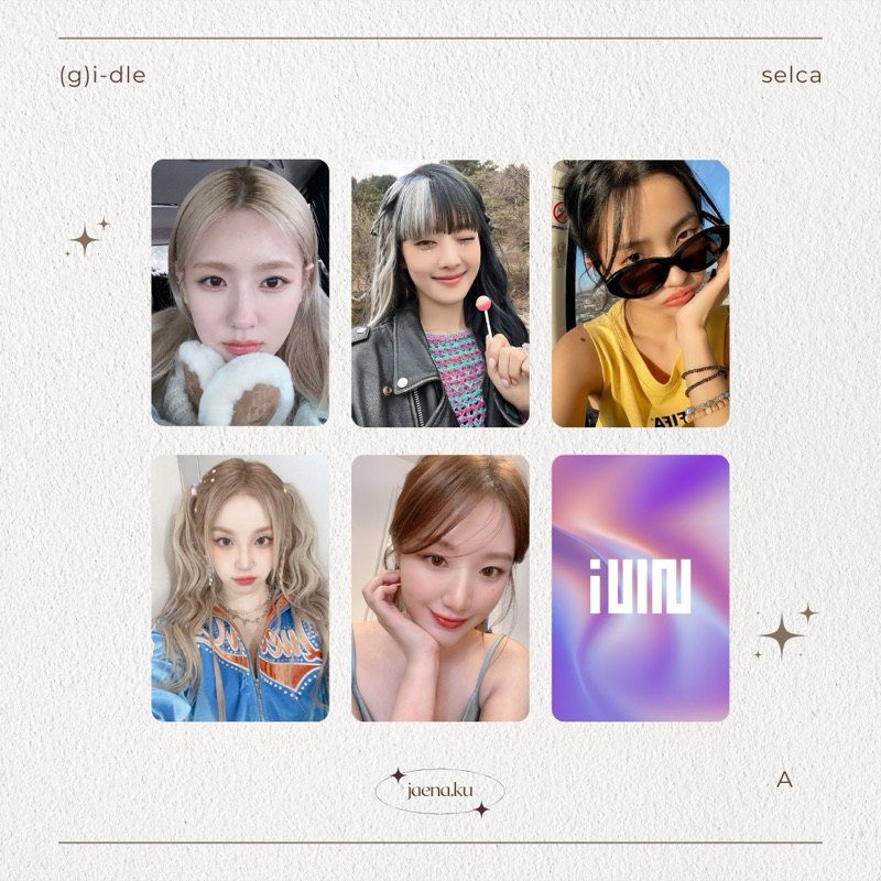 Jual [(G)I-DLE] PHOTOCARD SELCA 4 MIYEON MINNIE SOYEON YUQI SHUHUA ...