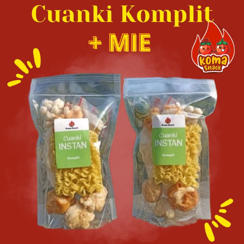 Jual [CUANKI KOMPLIT] Cuanki Instan Homemade/Cuanki Instan Mie Koma ...