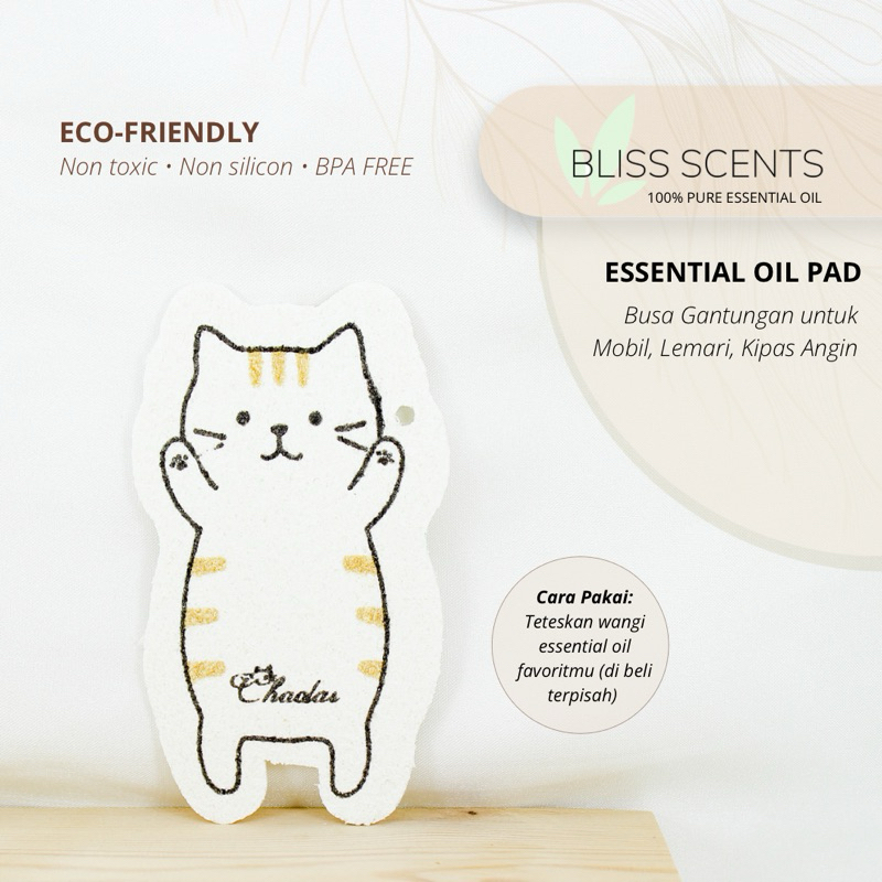 Jual BLISS SCENTS Essential Oil Pad untuk Pengharum Mobil / Lemari ...