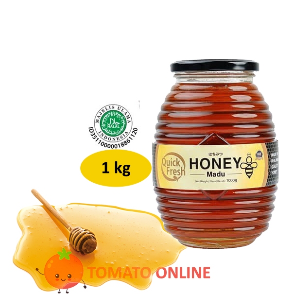 Jual Quick Fresh / Honey Madu Asli Jar / 1kg 1 kg | Shopee Indonesia