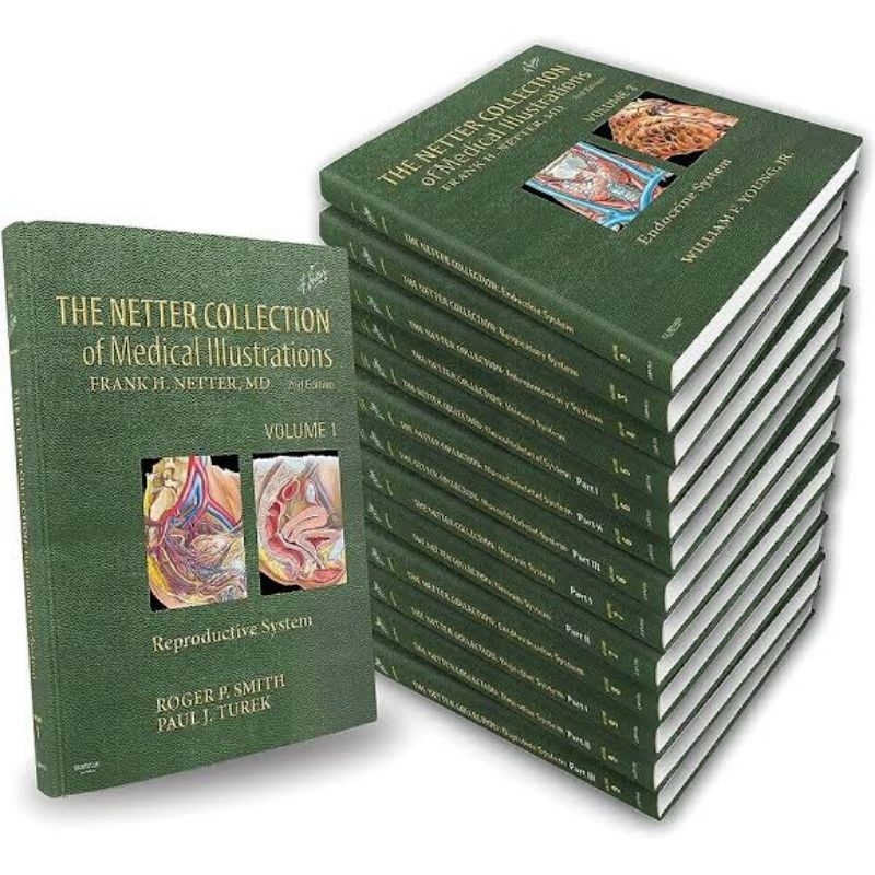 Jual [Full Color] Netter Collection of Medical Illustration | Shopee ...