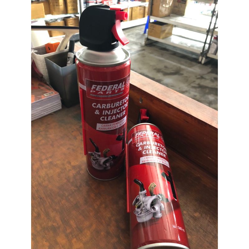 Jual CARBURATOR KARBURATOR CLEABER MEREK FEDERAL 500ml PART | Shopee ...