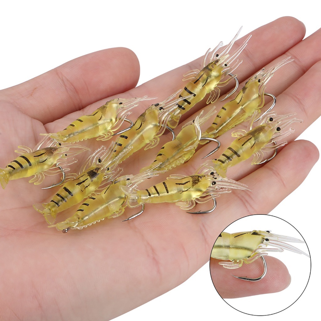 Jual Sougayilang Fishing Bait 2/10/10pcs Install Fish Bait 5cm Long ...