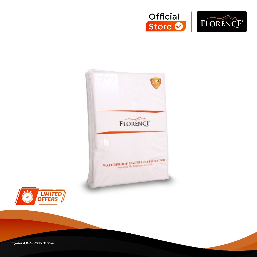 Jual Florence Pelindung Kasur Waterproof Mattress Protector dengan Viro ...