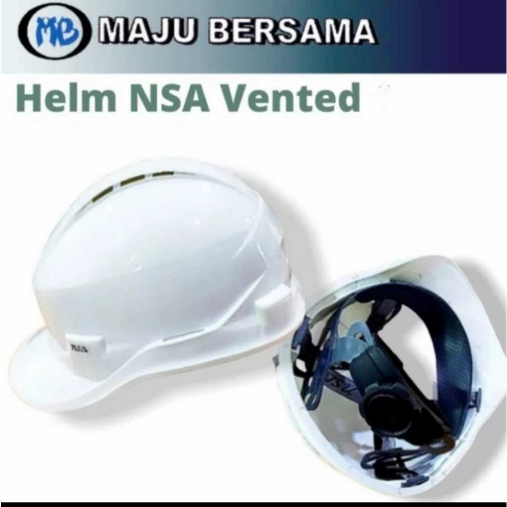 Jual Helm Proyek Safety SNI NSA Vented Fastrack Putar | Shopee Indonesia