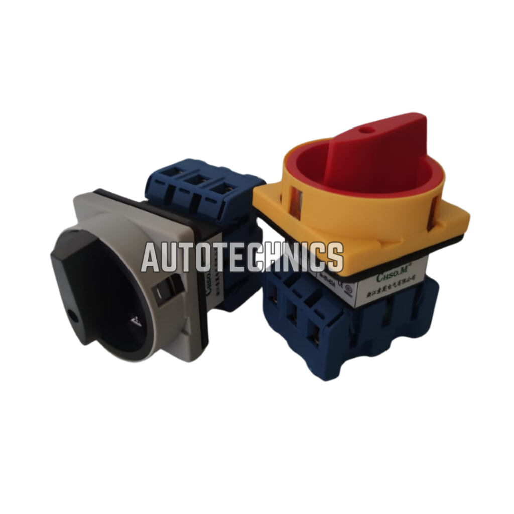 Jual Cam Switch Selector Rotary Changeover COS 3P 64x64 GS04-63-3P 63A ...