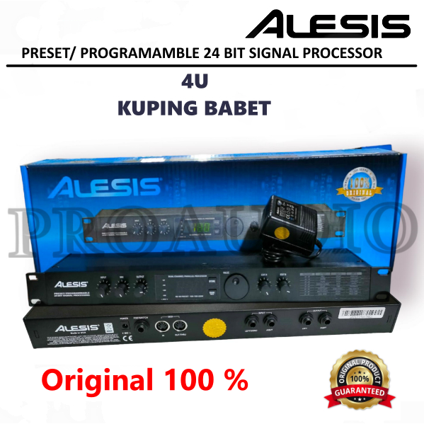 Jual Effect vocal Alesis Microverb 4 Microverb4 24 Bit Processing Efek ...
