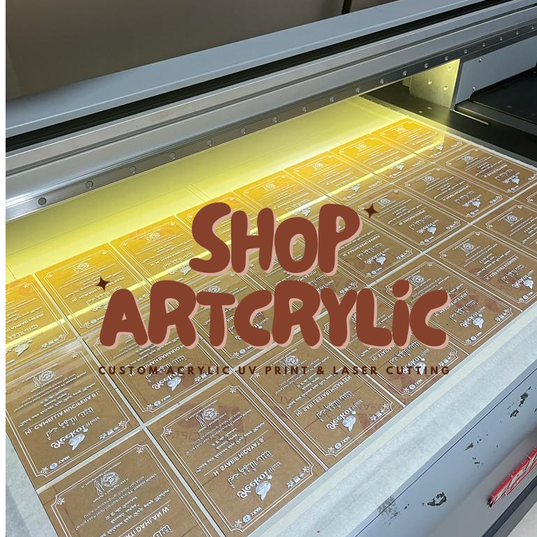 Jual Custom Acrylic UV Print | Shopee Indonesia
