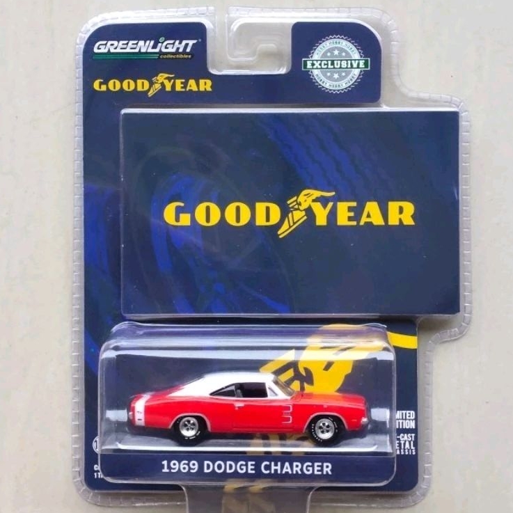 Jual Greenlight 1969 Dodge Charger Good Year Wide Boos GT | Shopee ...