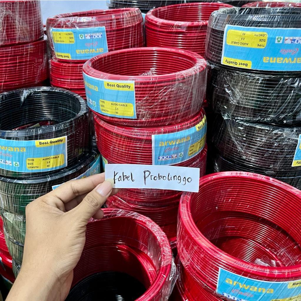 Jual KABEL NYA KABEL ENGKEL 2.5 50YARD TEMBAGA ALUMINIUM MERK ARWANA ...