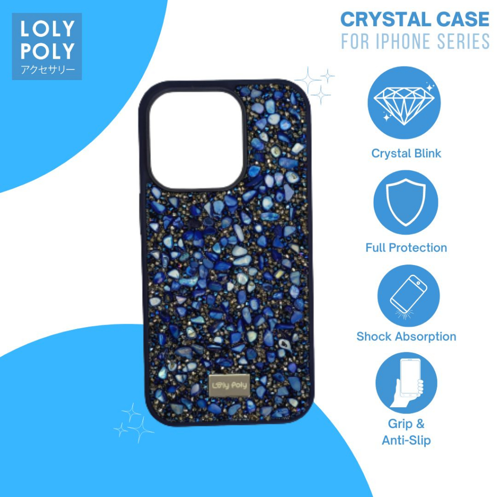 Jual Lolypoly Crystal Diamond Bling Case For iP 15 Series 30 | Shopee ...