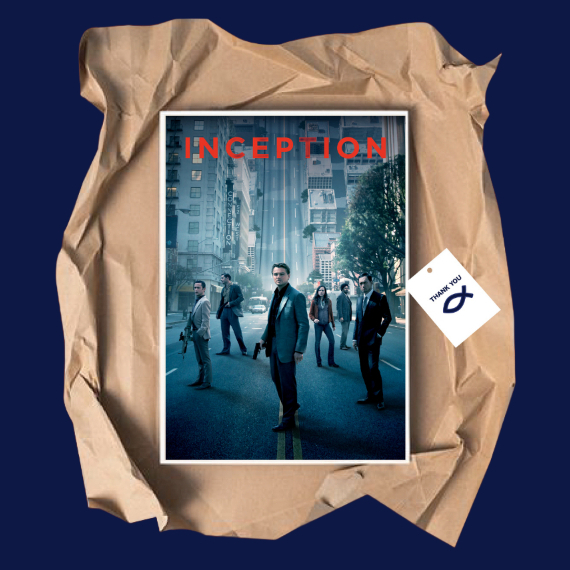 Jual Poster Dengan Frame Film Inception | Shopee Indonesia