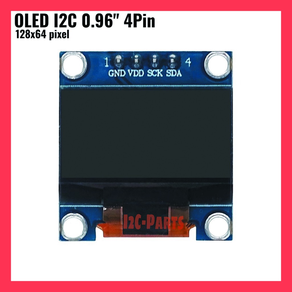 Jual OLED 0.96 INCH LCD I2C IIC 128X64 4 Pin 12864 DISPLAY MODULE ...