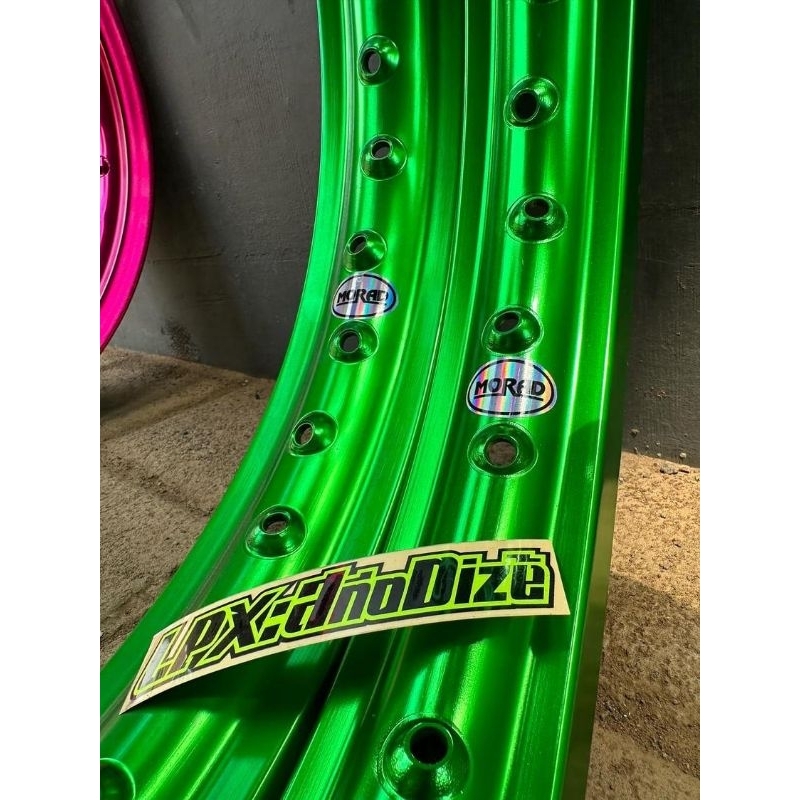 Jual sticker/stiker velg akront atau morad | Shopee Indonesia