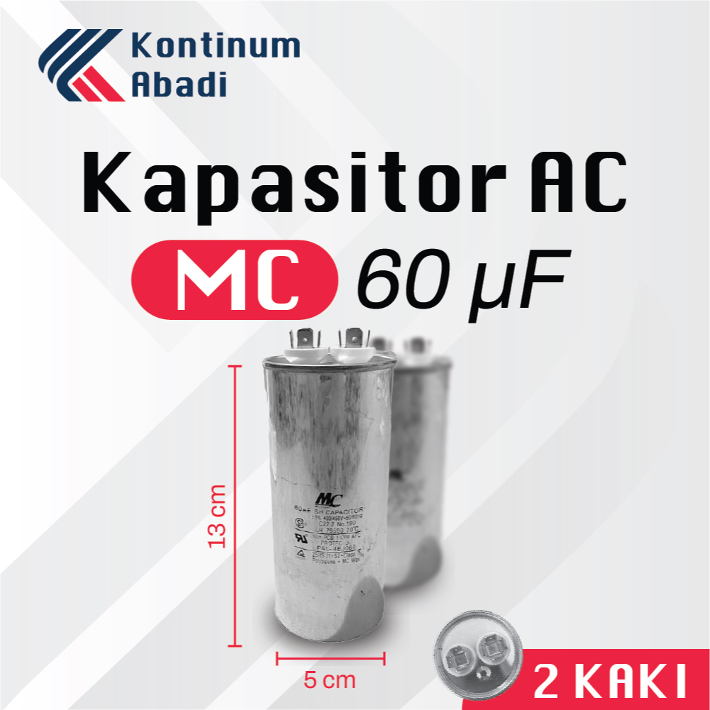 Jual KAPASITOR / CAPASITOR AC MEREK MC | 60 uF / MIKRO | Shopee Indonesia