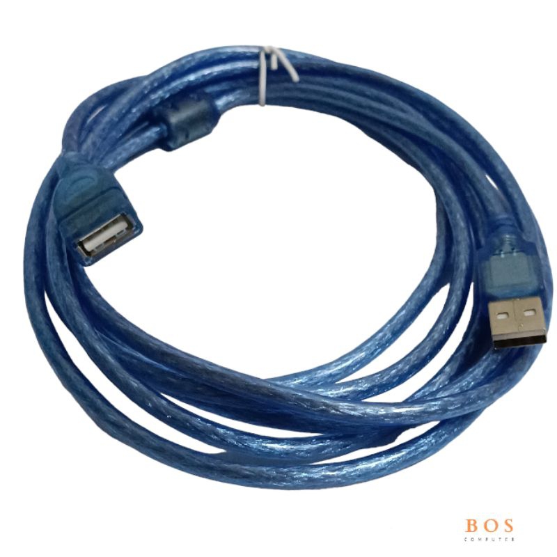 Jual KABEL PERPANJANGAN USB EXTENSION 3METER / KABEL USB EXTENDER 3M ...