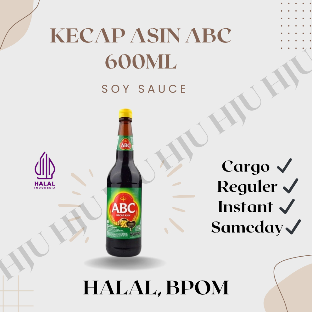 Jual Kecap Asin ABC 620ml Botol Beling | Shopee Indonesia