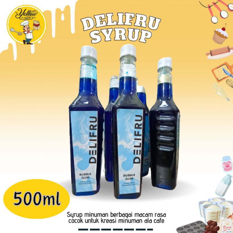 Jual DELIFRU SYRUP 500ML | Shopee Indonesia