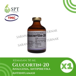 Jual GLUCORTIN 20 50 ML ANALGESIA ANTIPIRETIKA ANTIINFLAMASI SAPI ...