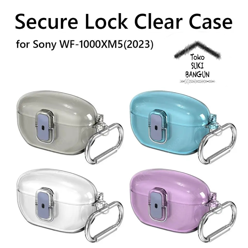 Jual Case Sony WF-1000XM5 Silicone SECURE LOCK Casing Cover Pouch ...
