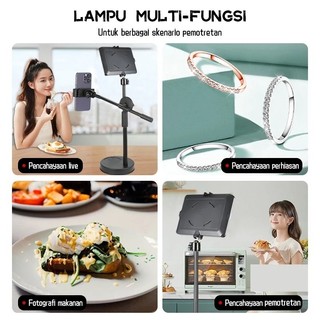 Jual KV Overhead Phone Stand + Led Lampu Stand Holder Phone Holder ...
