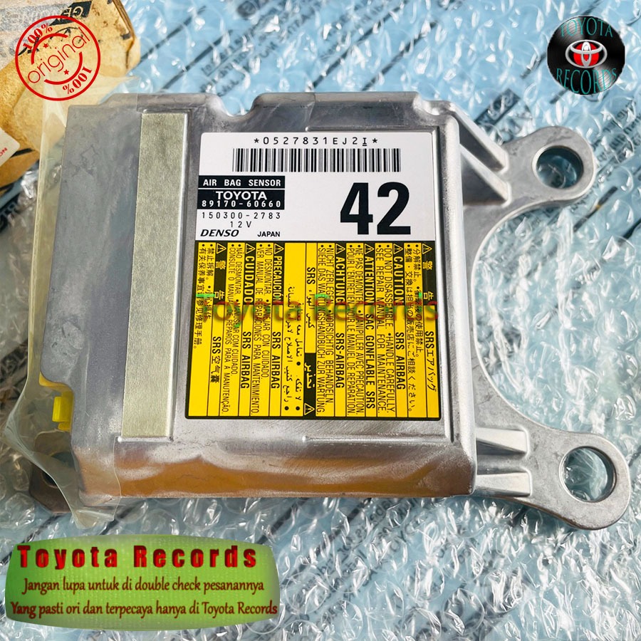 Jual Modul Ecu Air Bag Land Cruiser 2007-UP Sensor Seri 42 New Original ...