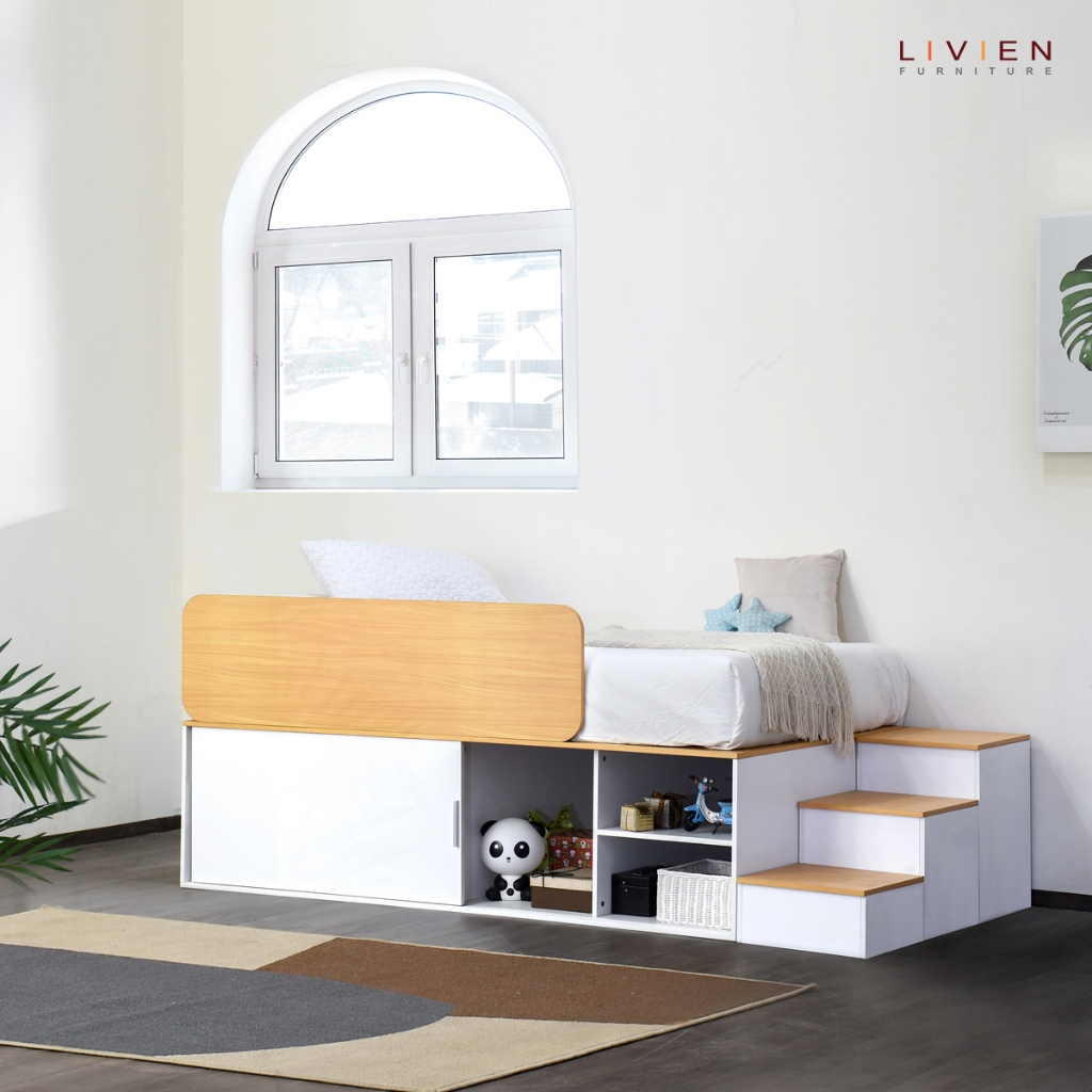 Jual [LIVIEN] "Momo Bed" Dipan | Bed | Divan | Tempat Tidur storage ...