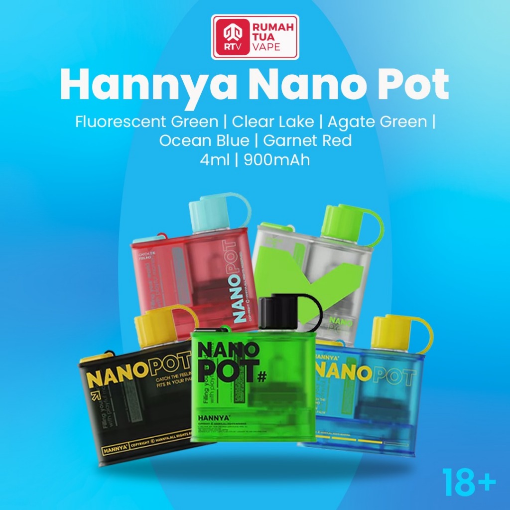 Jual HANNYA NANO POT 900MAH 4ML | Shopee Indonesia
