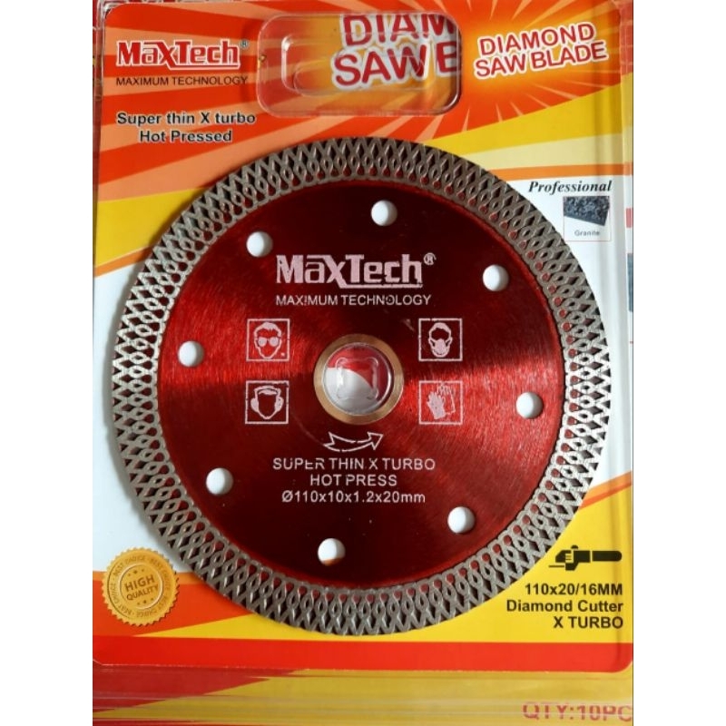 Jual DIAMOND BLADE/DIAMOND WHEEL MAXTECH/PISAU POTONG GRANITE 4 ...