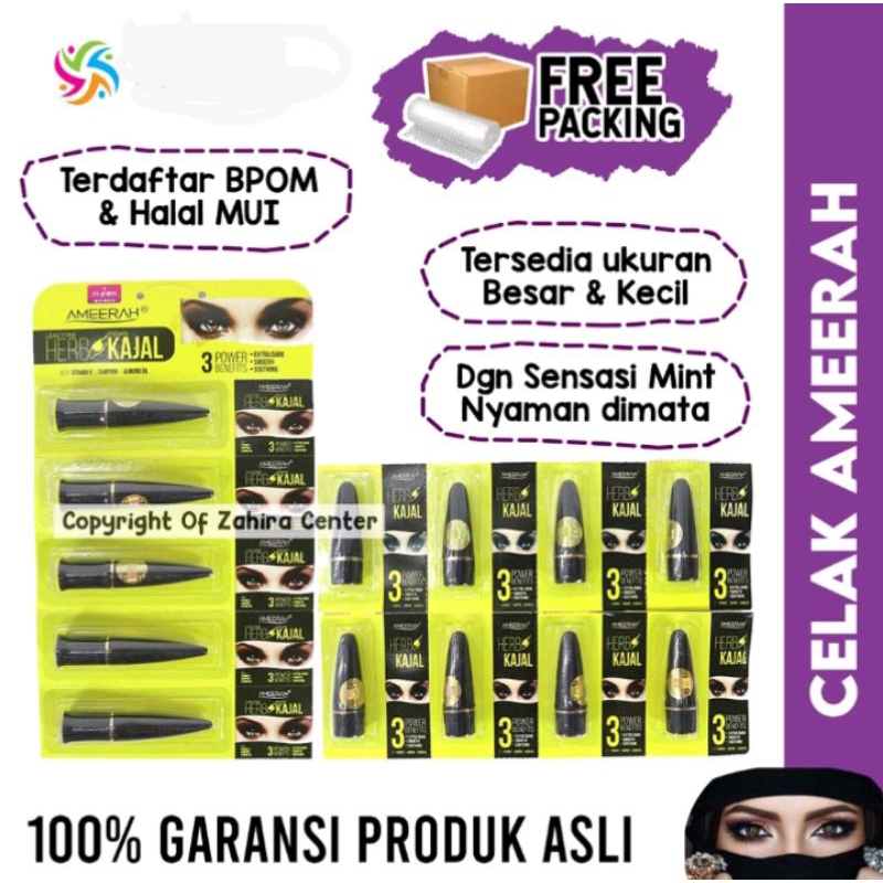 Jual Celak Mata Ameerah Bahan Herbal dan Vitamin E Halal waterproof ...
