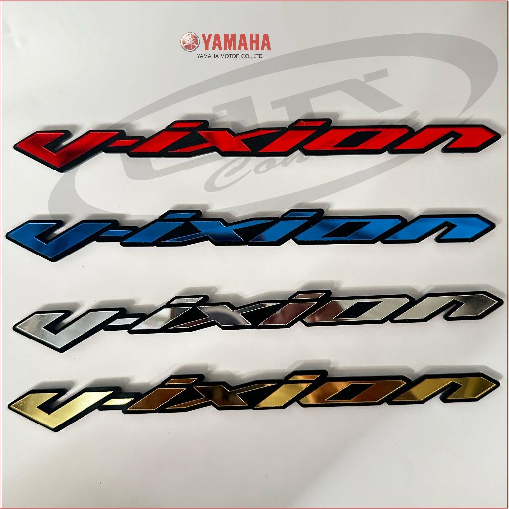 Jual Emblem Yamaha VIXION Logo Motor 3D Akrilik Variasi Modip bukan ...